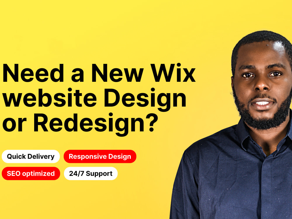 A responsive design/redesign Wix website on Wix studio | Upwork