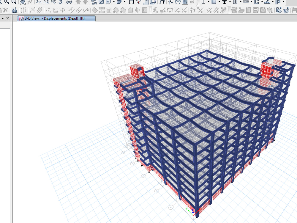 Etabs structure design for civil works | Upwork