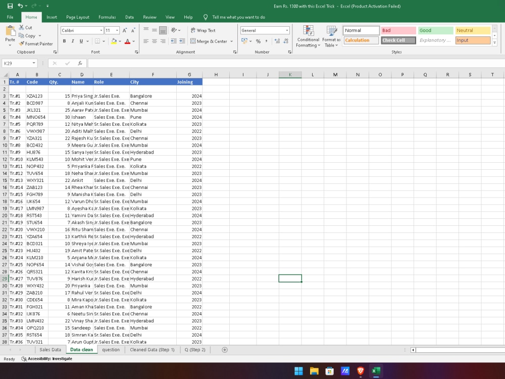 Do Excel Data Cleaning Data Merge Data Analysis Upwork