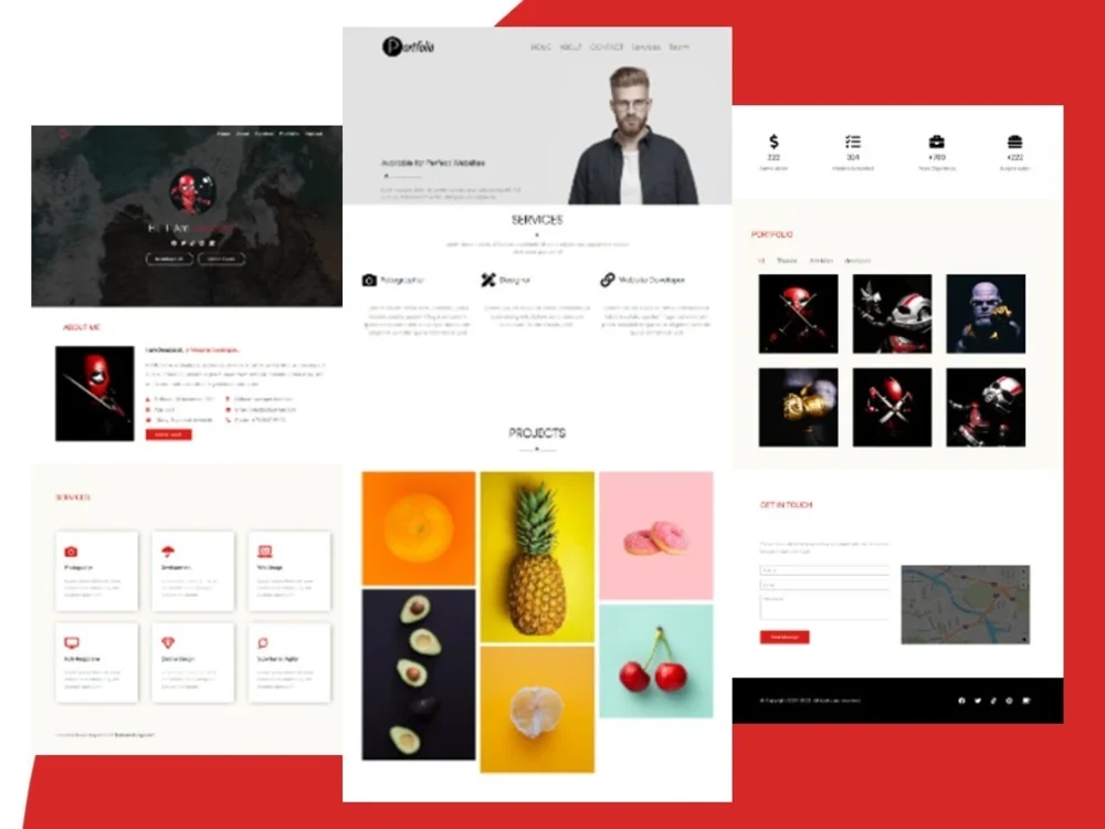 Figma/PSD/XD design converted to a responsive pixel-perfect HTML/Bootstrap | Upwork