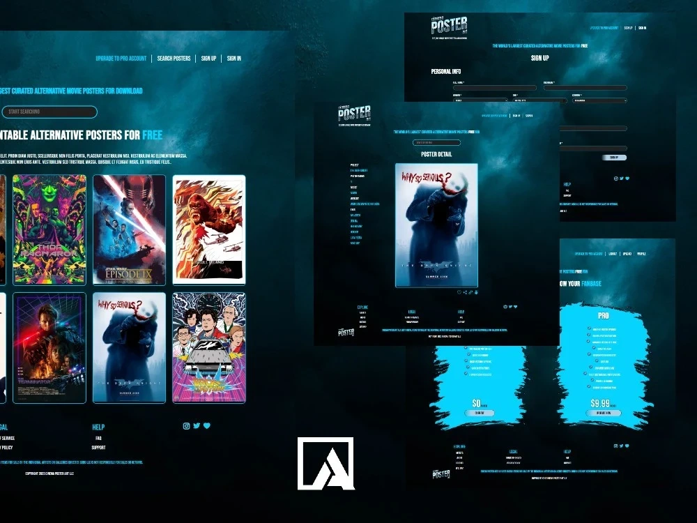 Figma/PSD/XD design converted to a responsive pixel-perfect HTML/Bootstrap | Upwork