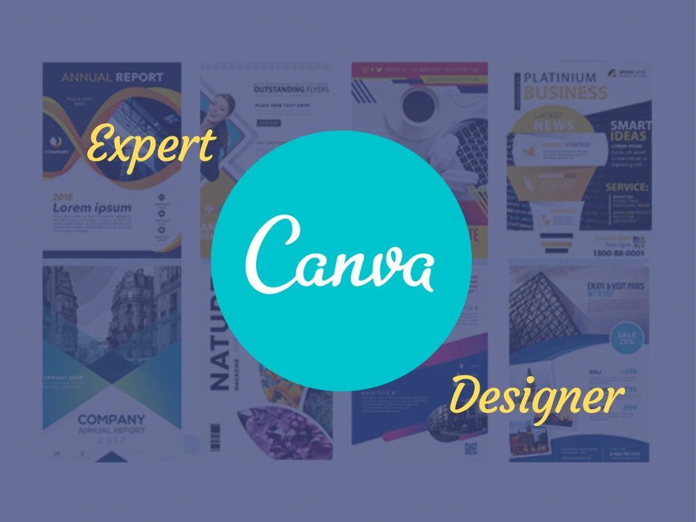 Social media posts, templates, and any kinds of design in canva | Upwork