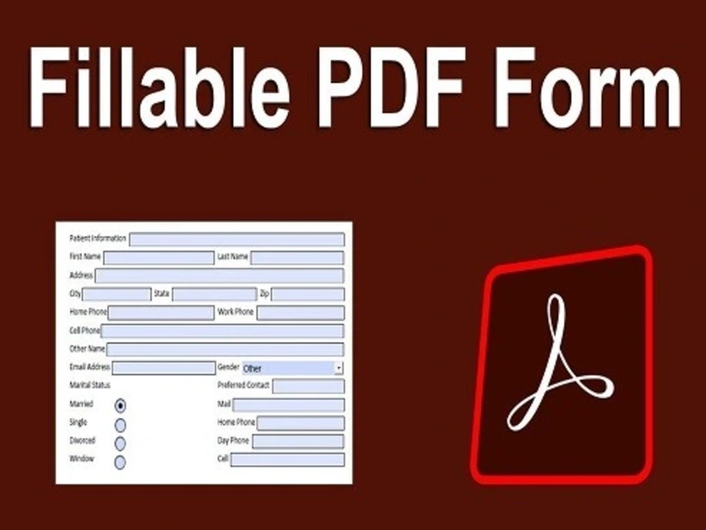 A Perfect Fillable PDF Form | Upwork