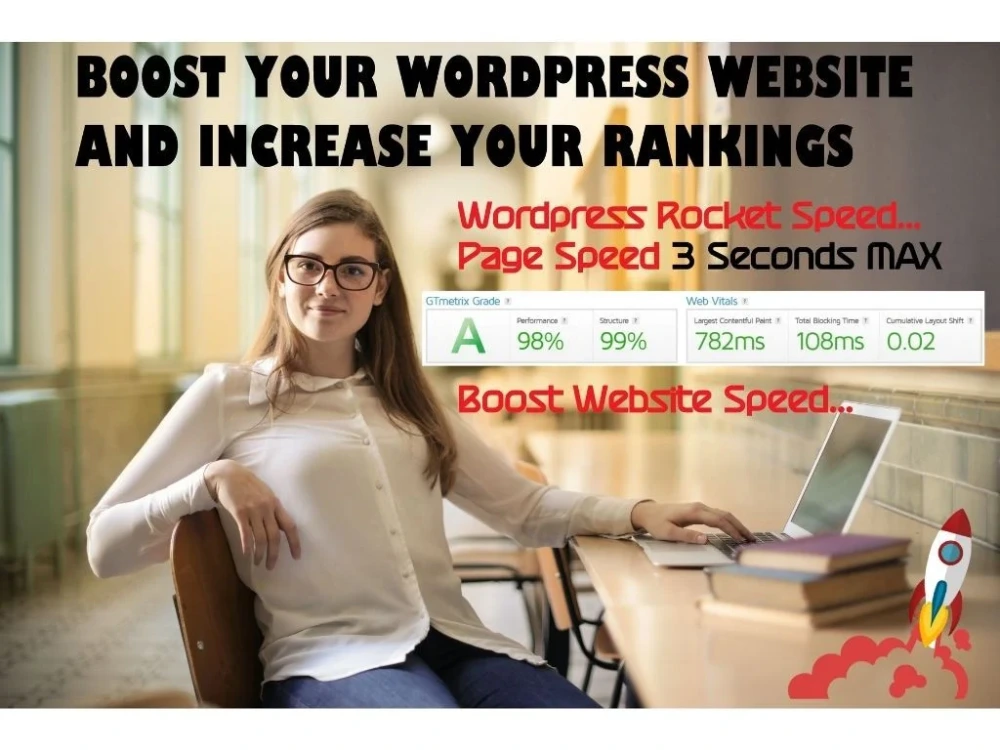 A super fast rocket speed for your website | Upwork