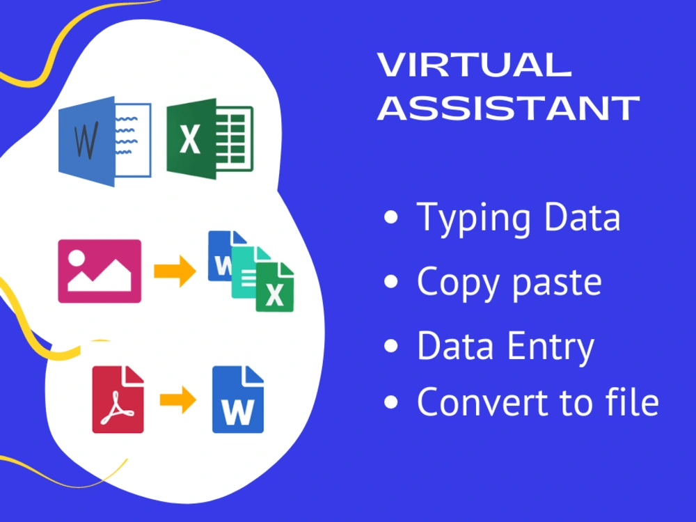 Virtual assistant for typing, copy paste | Upwork