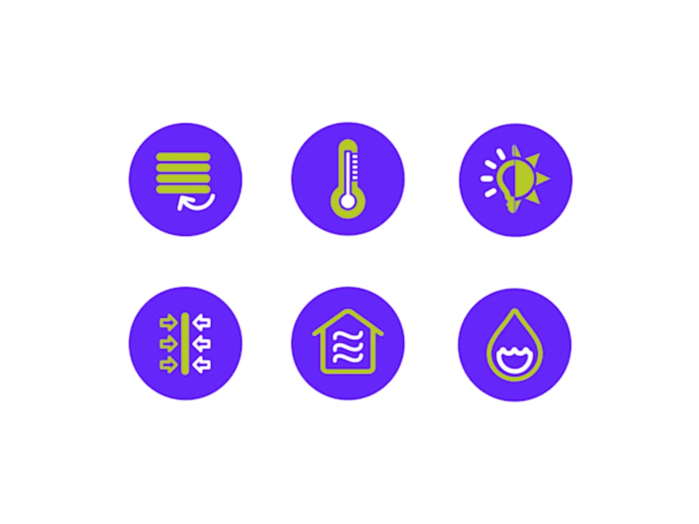 Modern custom icon set | Upwork