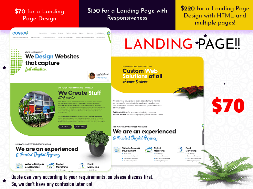 Website Landing Page UI Design in PSD, Adobe XD, Figma or Sketch | HTML ... Website Landing Page UI Design in PSD, Adobe XD, Figma or Sketch | HTML ...