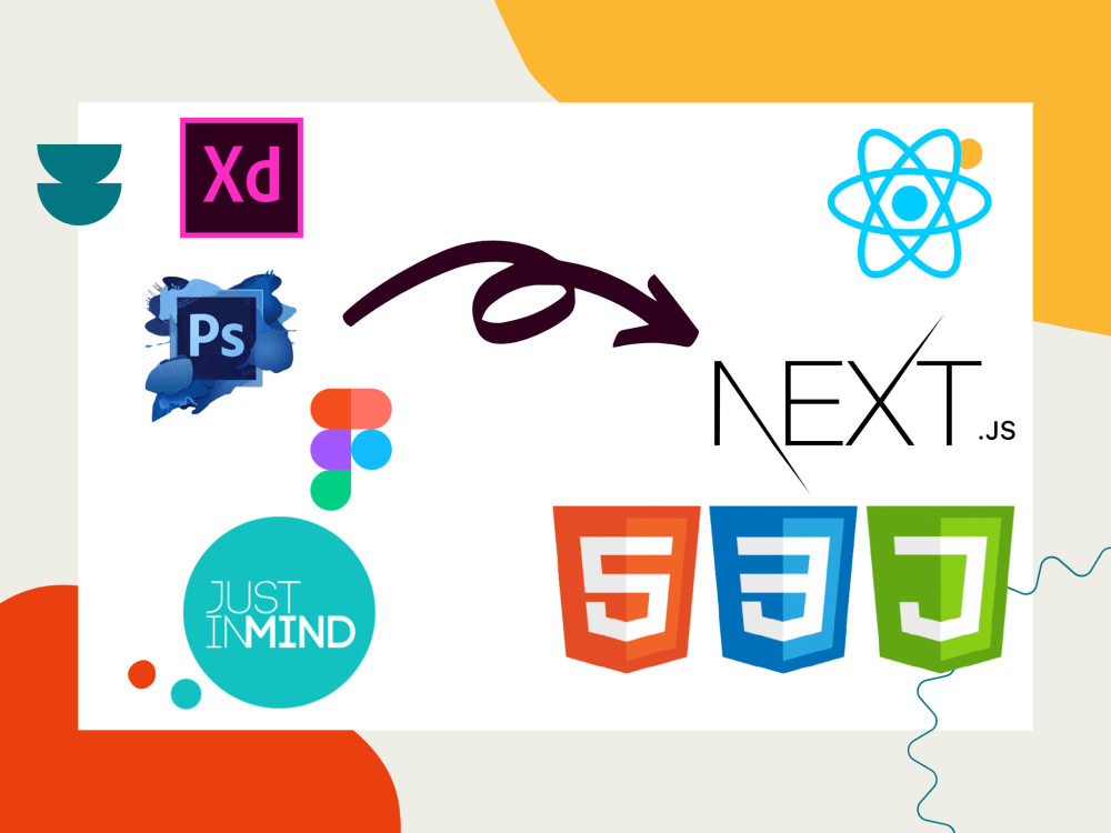 Figma Psd Adobe Xd Justinmind To Html Css Reactjs Nextjs Upwork