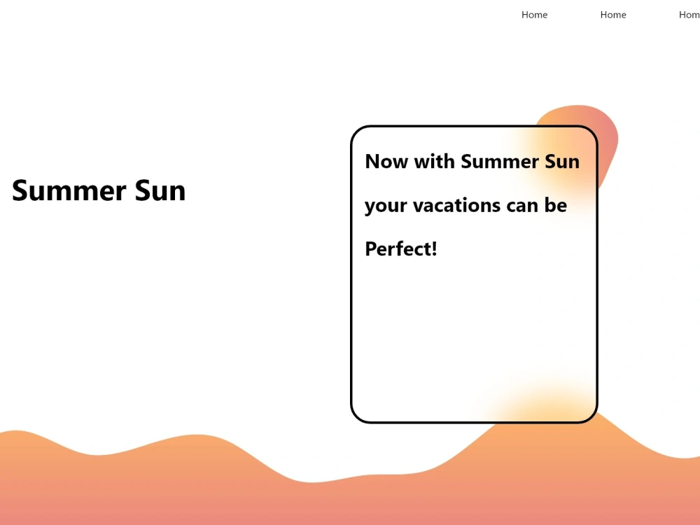 Designed a modern website using HTML and CSS | Upwork