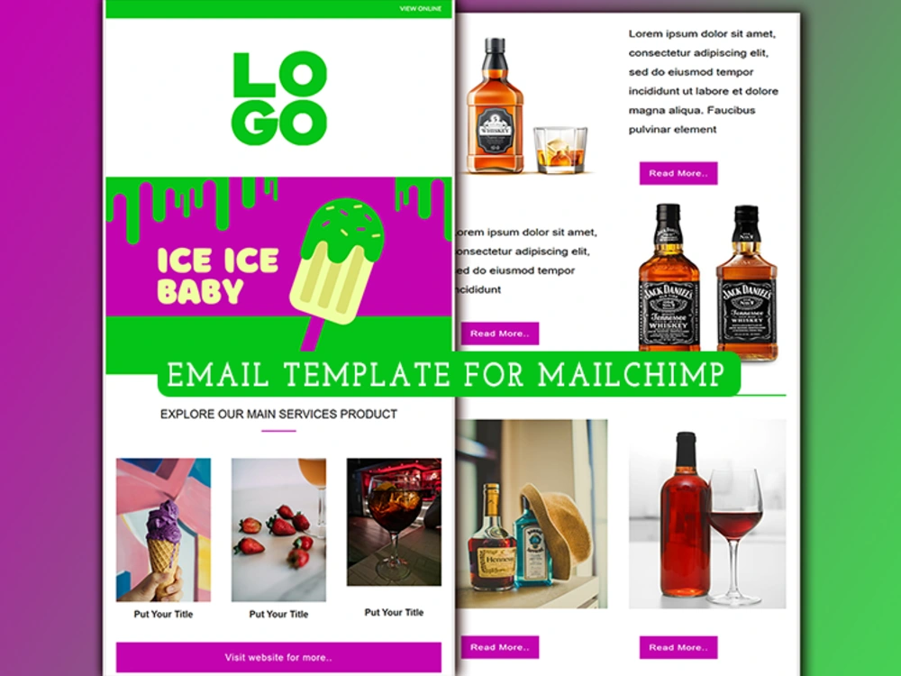 An outstanding Mailchimp Email Template or Mailchimp Newsletter ...