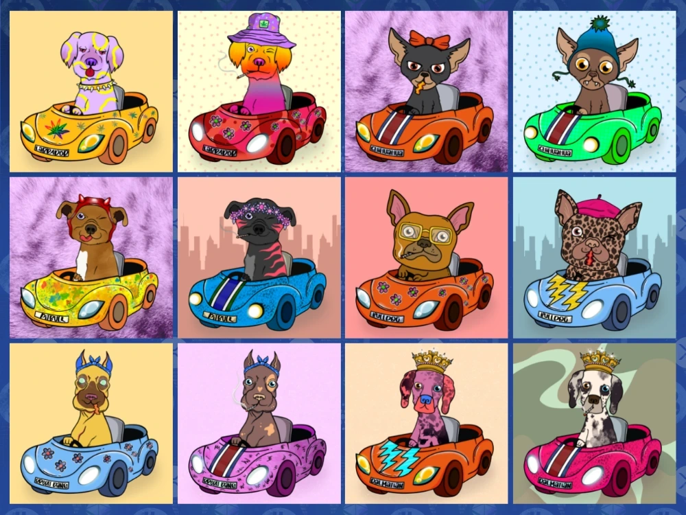 A unique NFT art collection with 100, 1k, 10k NFTs for OpenSea | Upwork