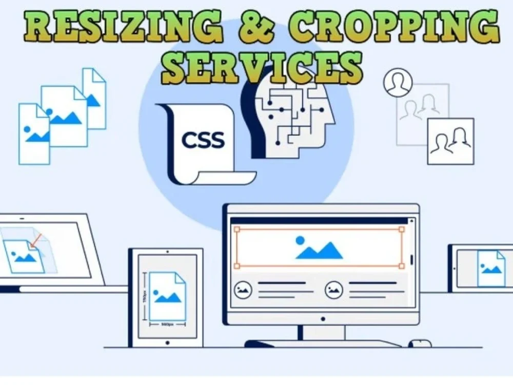 Resizing, cropping and collecting images | Upwork