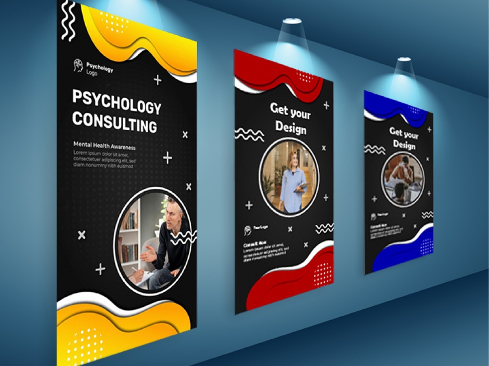 Roll-p, pull-up, stand, Signage banner design for your business | Upwork