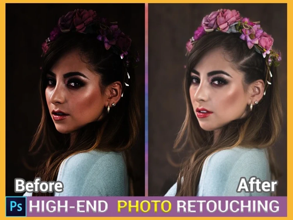 Professional High End Beauty Photo Retouch in Photoshop with fast delivery | Upwork