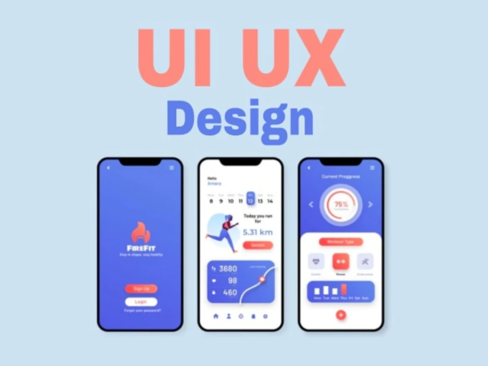 Mobile app and website ui ux design on figma and adobe xd | Upwork