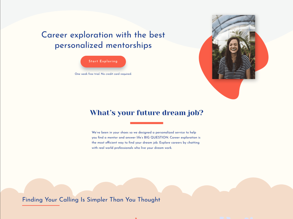 A branded landing page design & layout via PSD & PDF files | Upwork