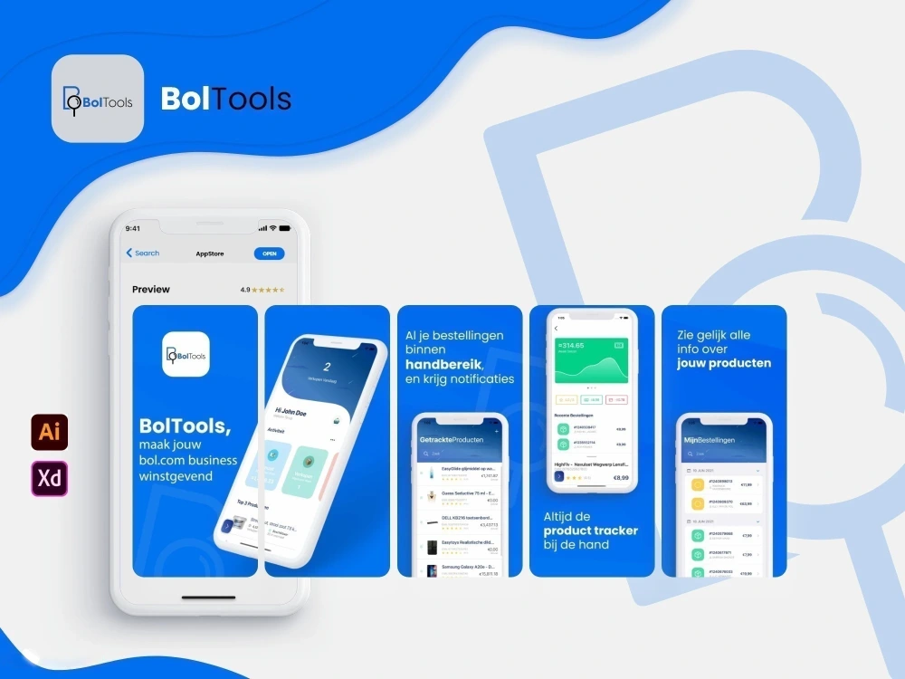 Creative app screenshots design for the App Store and Play Store | Upwork