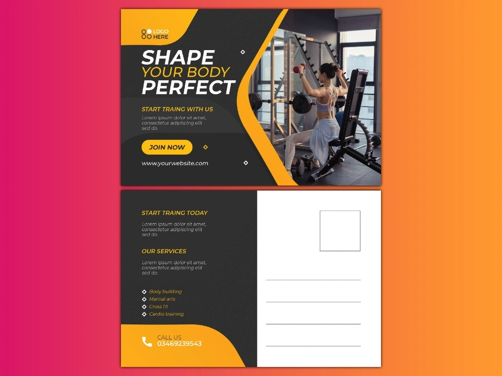 An amazing custom postcard or eddm design | Upwork