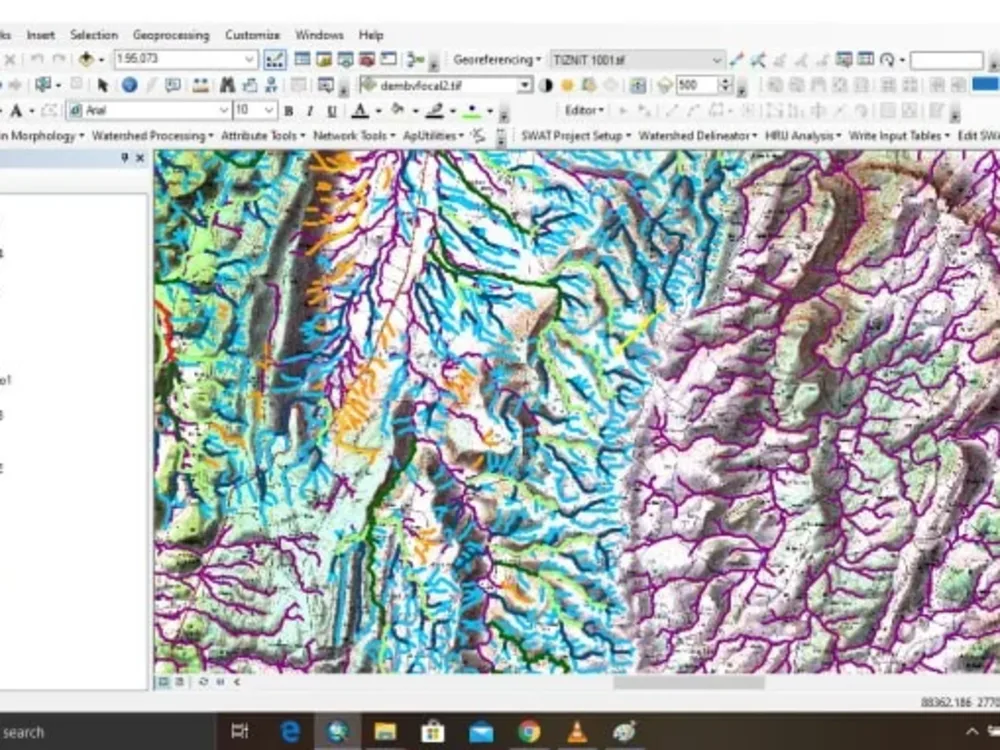 I a hydrological analysis using Arc-hydro tool in ArcGIS | Upwork