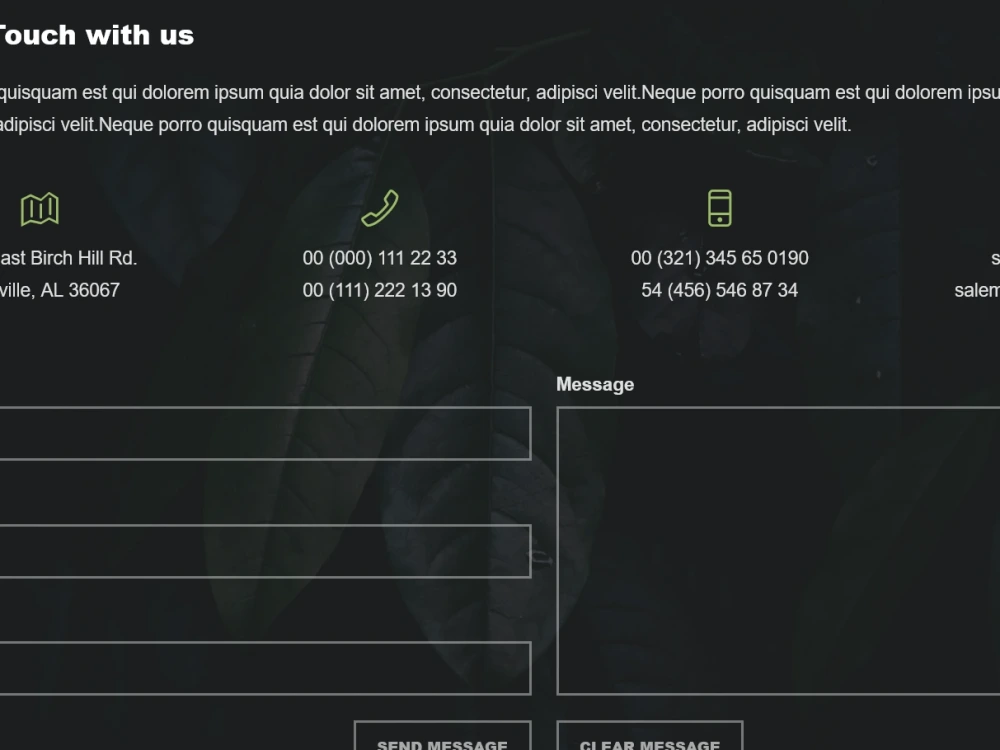 A fantastic HTML template | Upwork