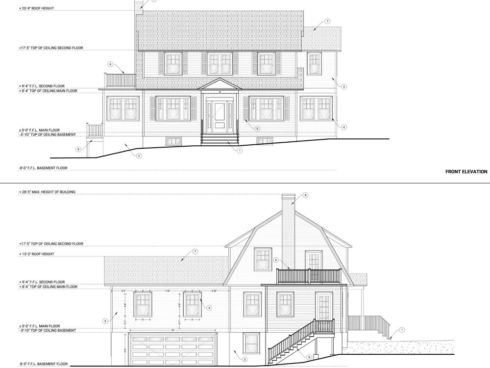 2D Architectural and Interior Design Construction Documentation ...