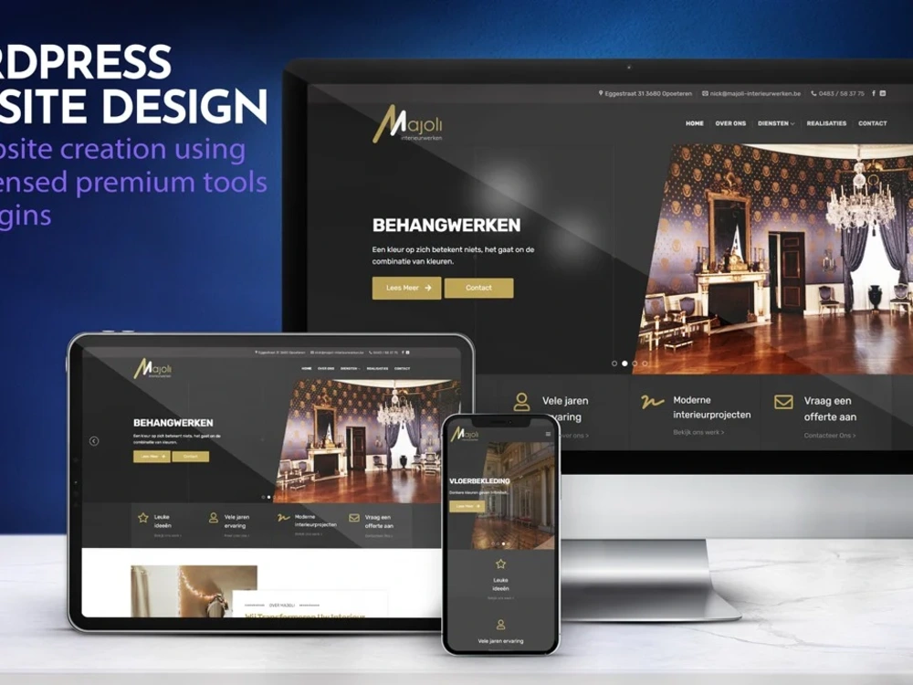 A fully functional wordpress website | Upwork