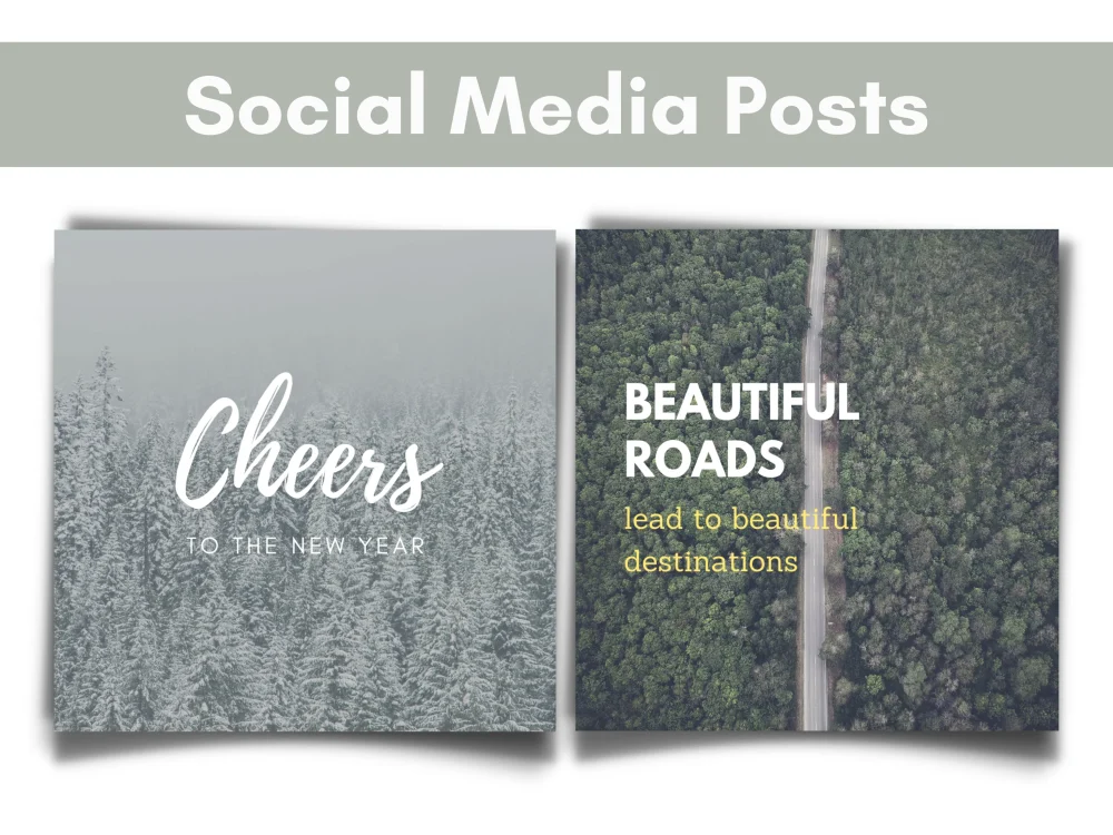 A fantastic Canva social network posts | Upwork