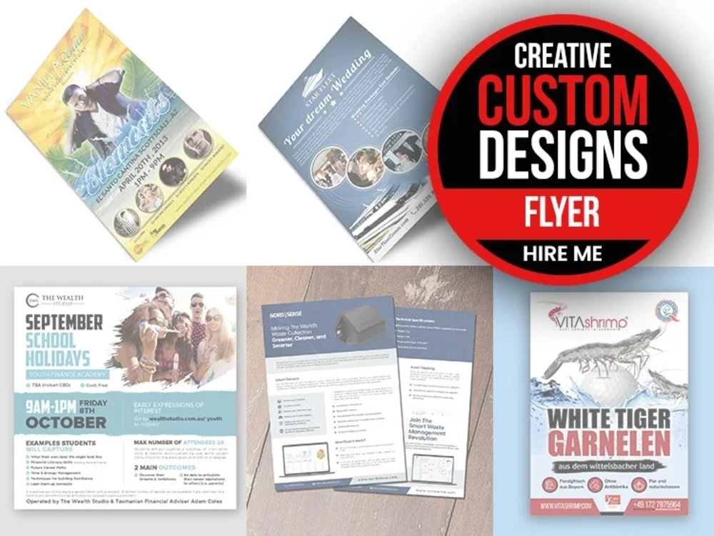 An state of the art printable and digital flyer design | Upwork