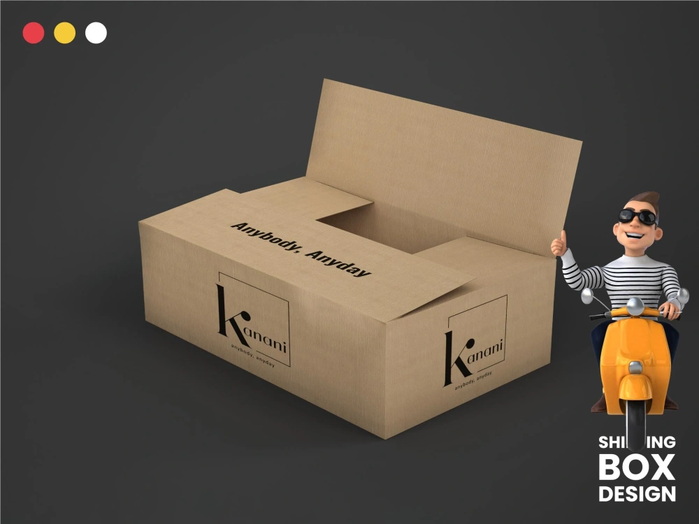 Custom Shipping Mailer Box or Delivery Box Packaging Design | Upwork