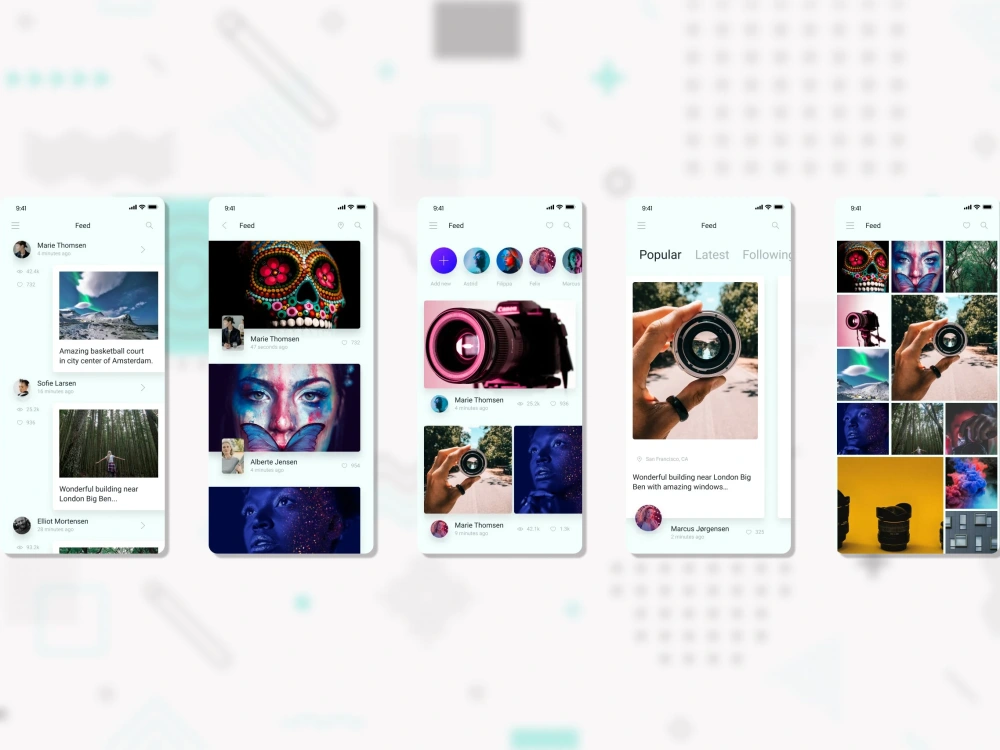 A customized UI/UX Design for your Website/Mobile application | Upwork