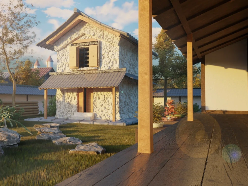 A realistic 3d environment ,props for your projects | Upwork