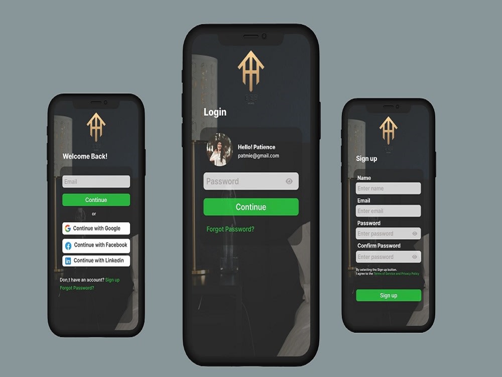 A modern Mobile App UI/UX Design / App Ui Design /App ui ux designer ...