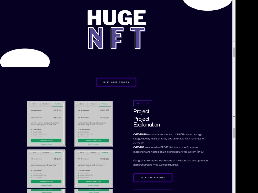 NFT Minting Website using Metaplex and Candy Machine on Solana blockchain | Upwork
