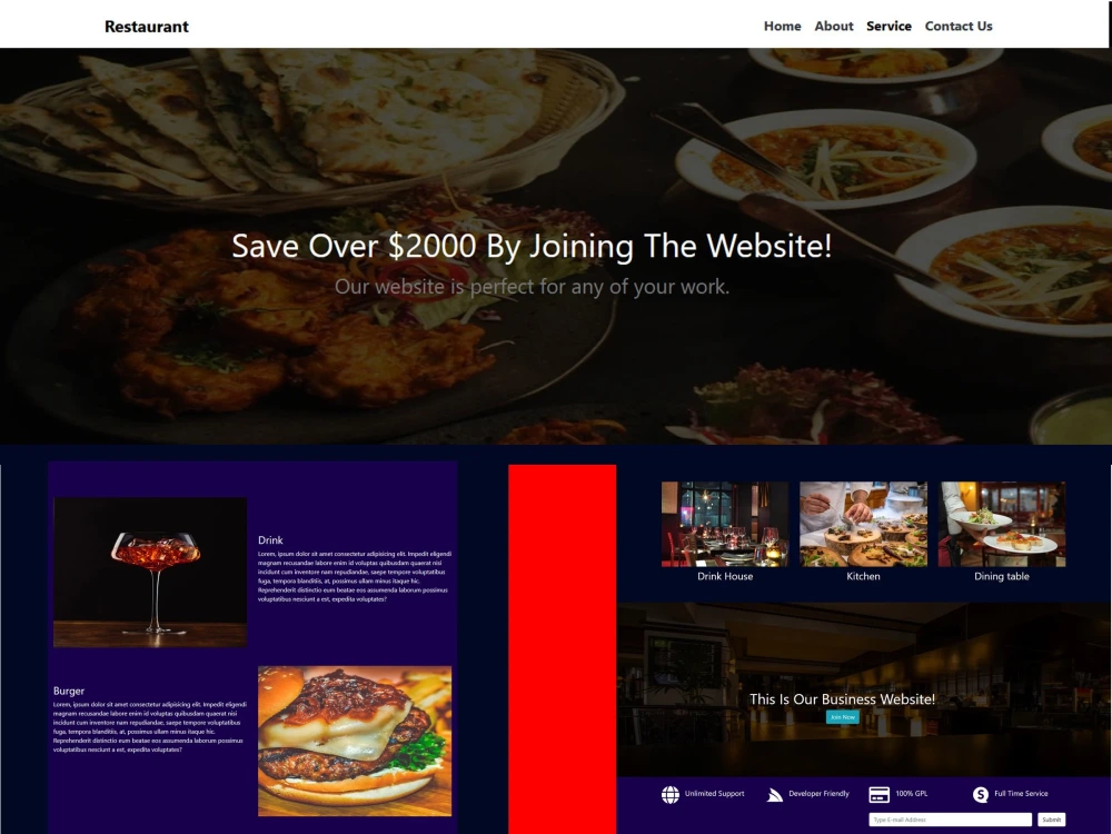 A beautiful responsive website design With Html, CSS, | Upwork