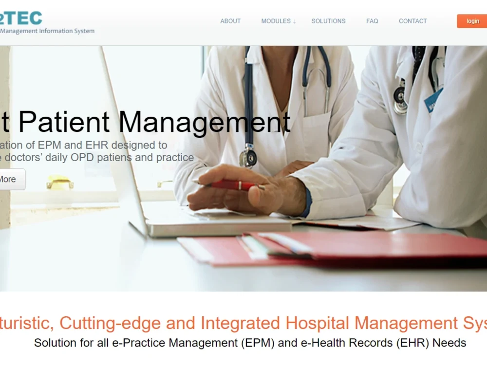 A fully responsive medical web application solution | Upwork