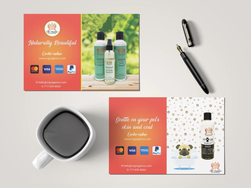 Modern and Minimal Unique and Custom Postcard Design | Upwork