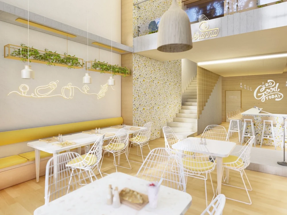 An amazing restaurant/bar design | Upwork