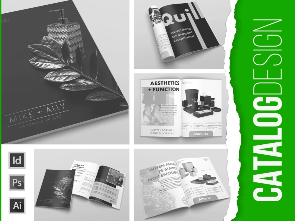 Catalog/Booklet layout design + Interactive PDF | Upwork