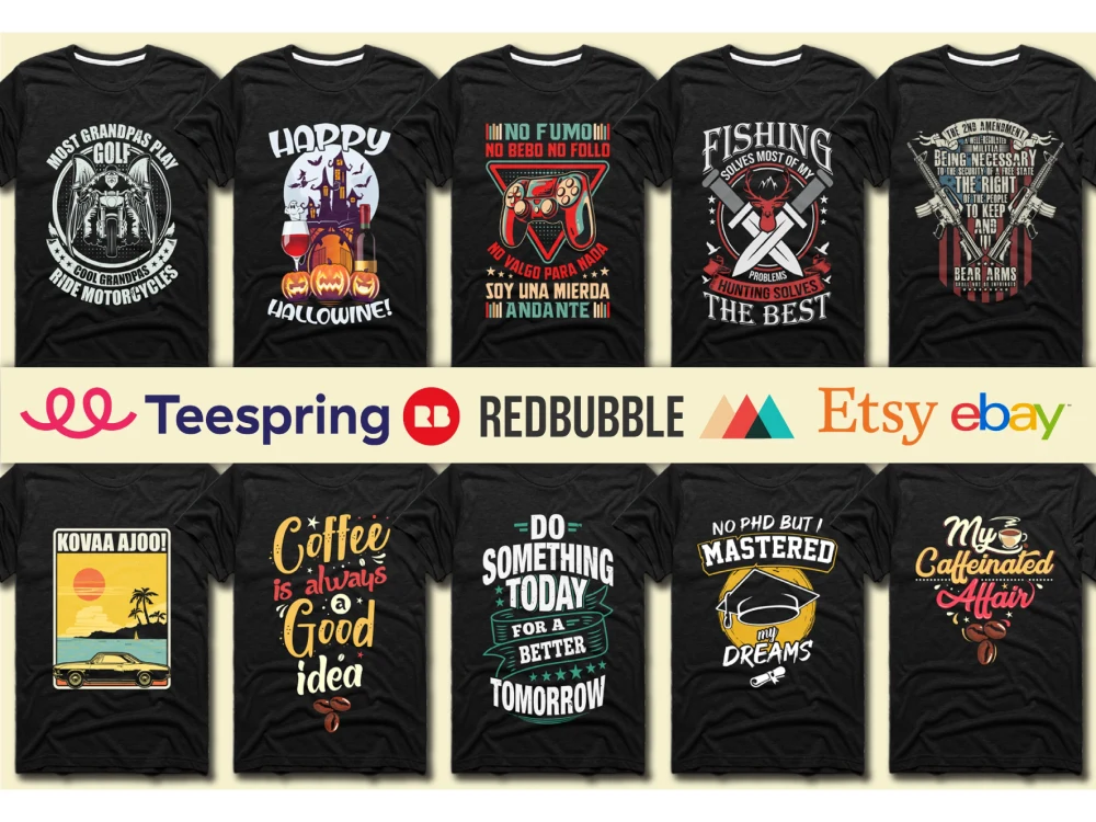 Awesome graphic t-shirt designs to grow your business super fast | Upwork