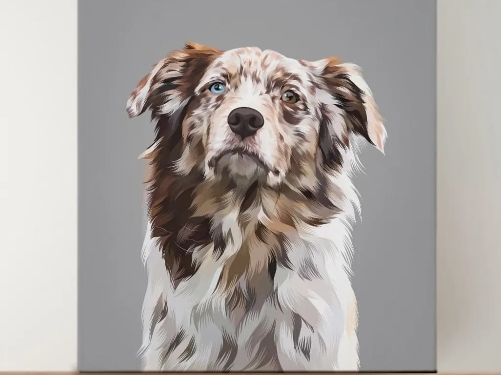 A digital vector portrait of your pet | Upwork