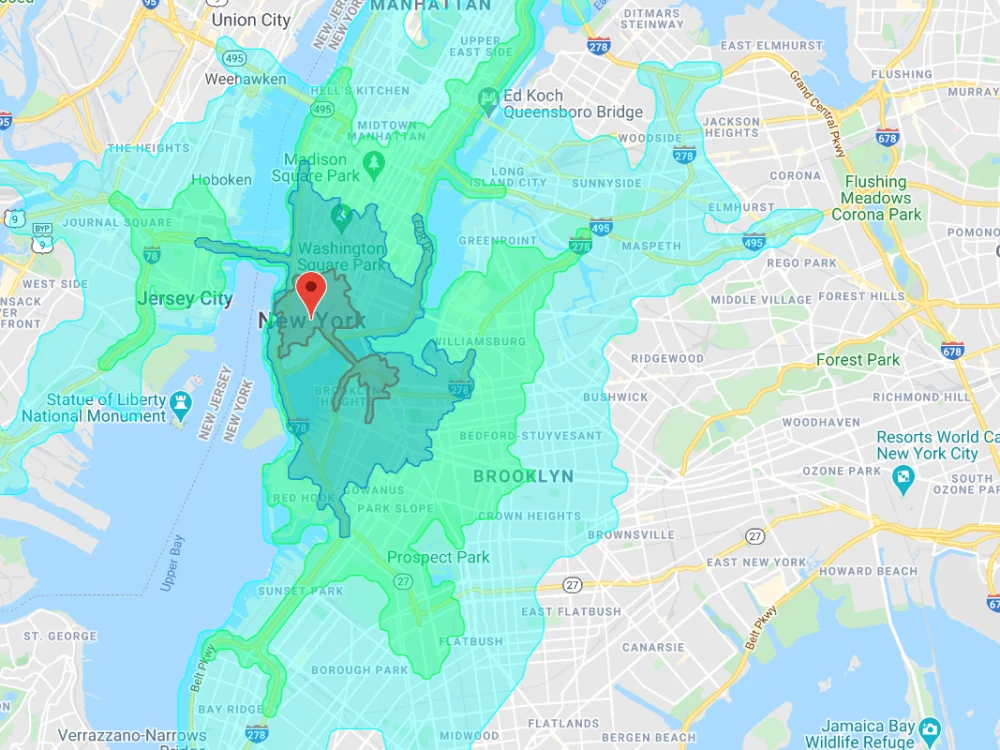 A google sheet to create your own interactive map | Upwork
