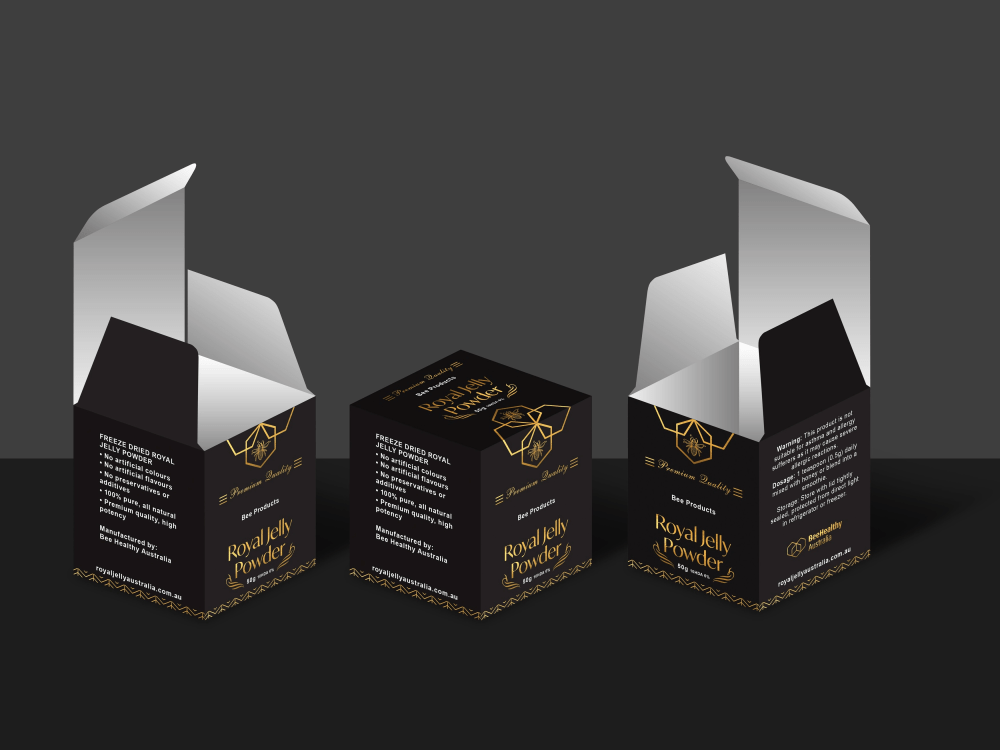 Packaging box and label design | Upwork