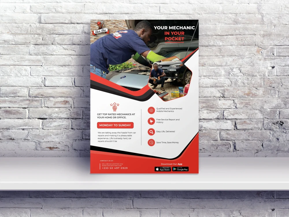 A professional flyer designed for your business | Upwork