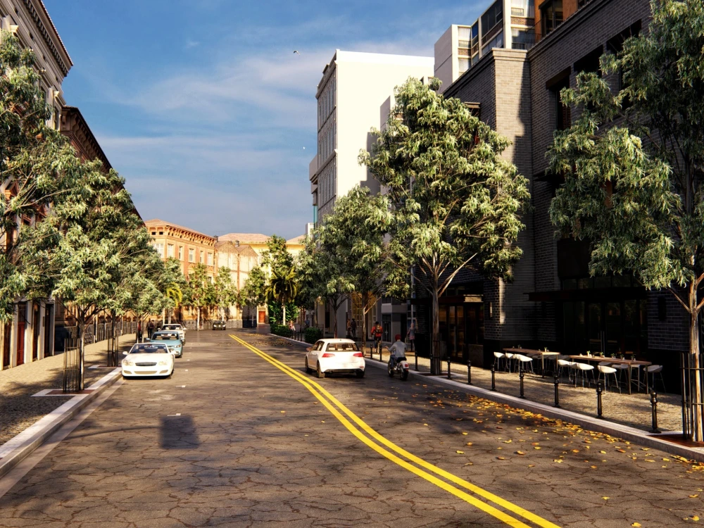 Your Exterior Buildings With realistic rendering and landscape ...