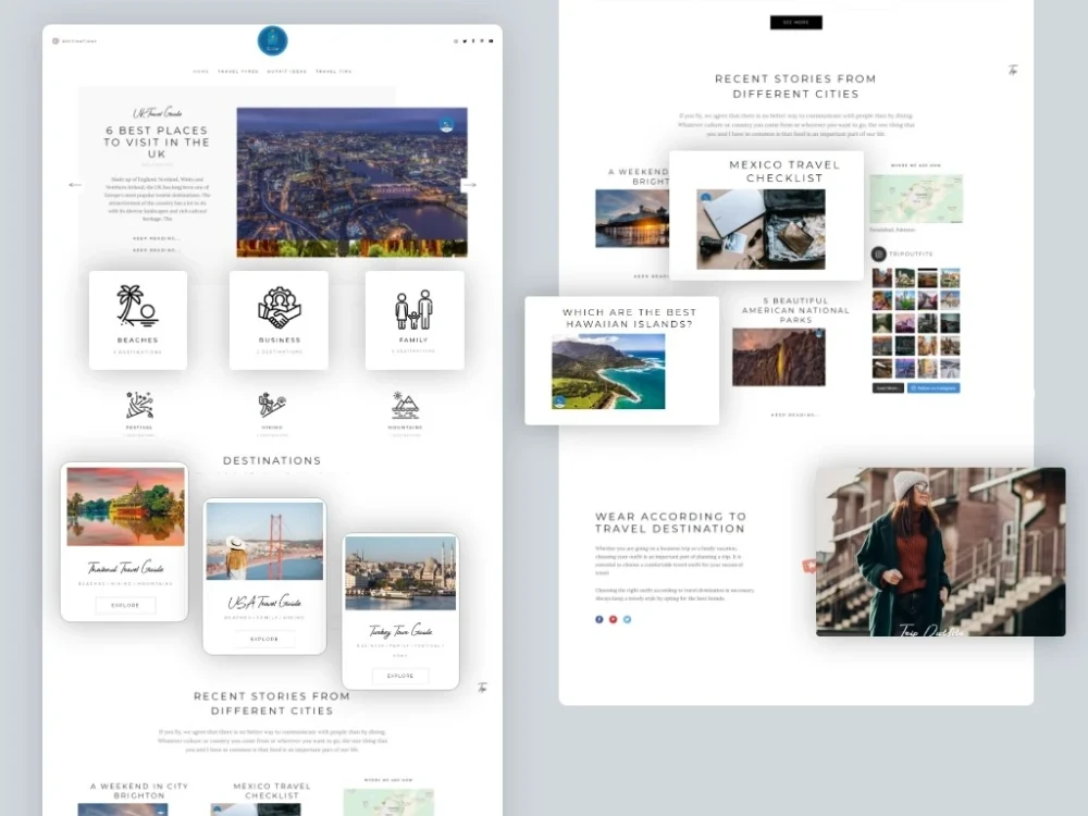 Website UX/UI design, landing page and dashboard design. | Upwork