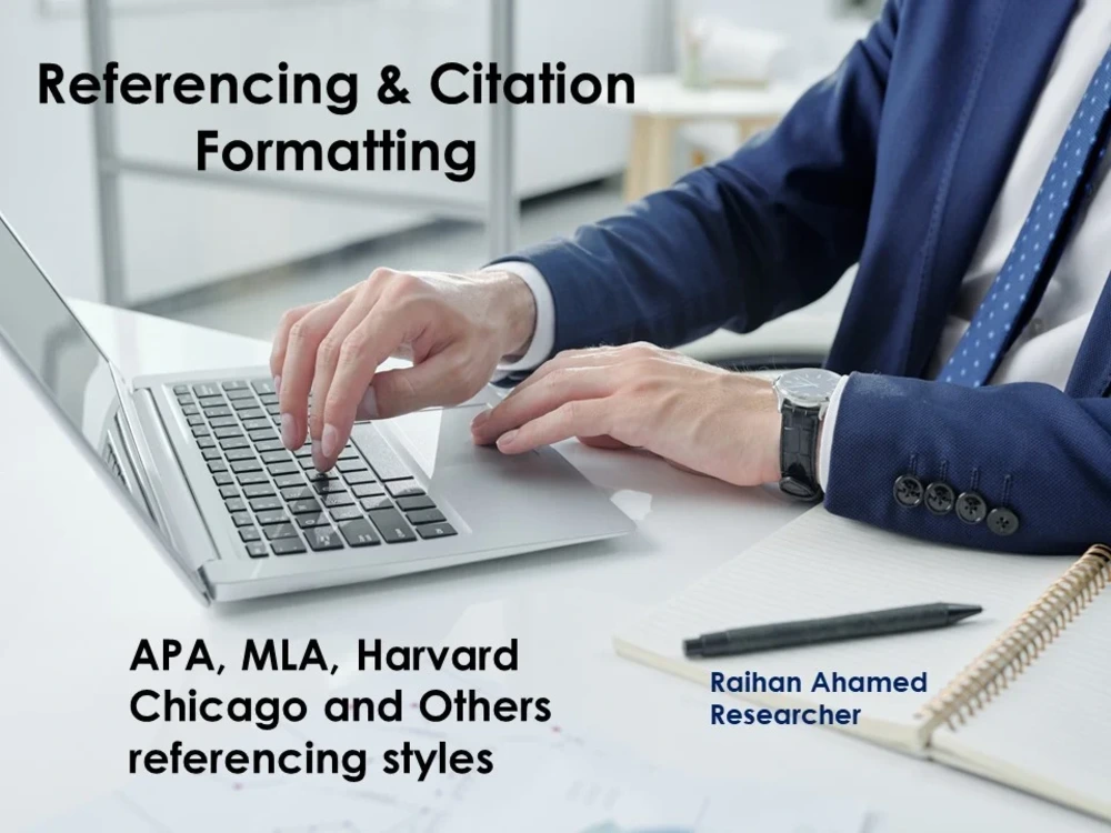 APA, MLA, Chicago, OSCOLA, and Harvard referencing style and text ...