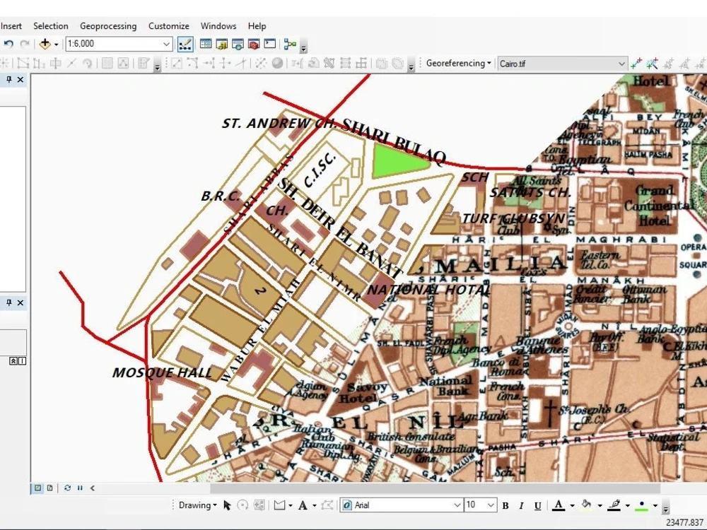 A Digital Map for your Historical Paper Map | Upwork