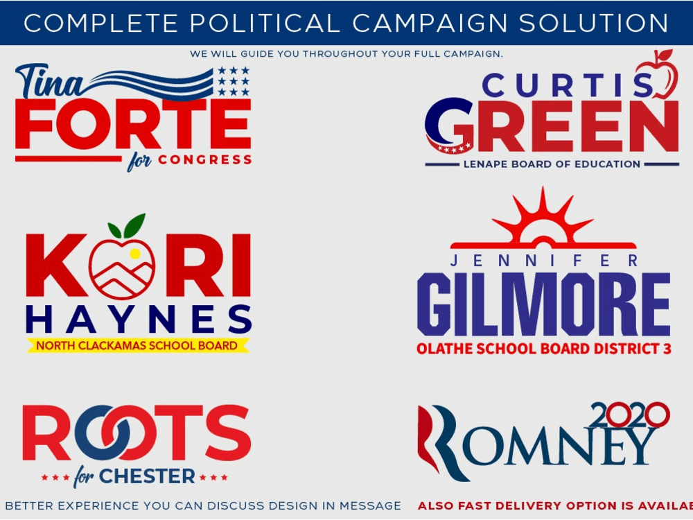 A professional Political Campaign logo | Upwork