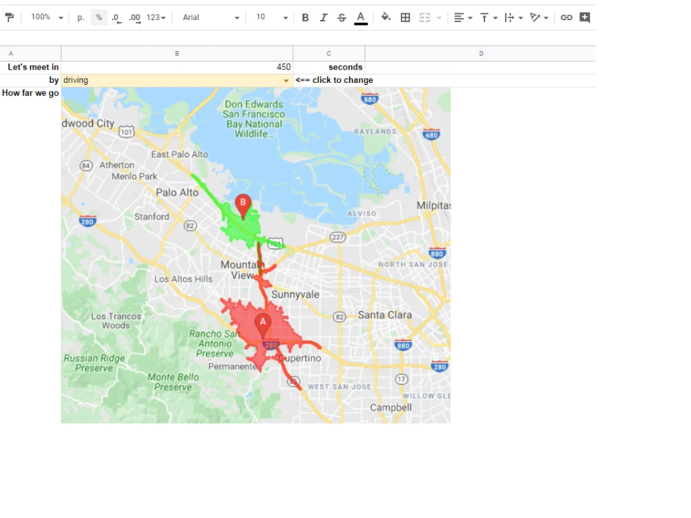 Mapping capabilities and geocoding in Google Sheets | Upwork