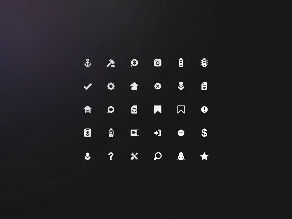 A set of exclusive, custom-designed icons for your web application | Upwork